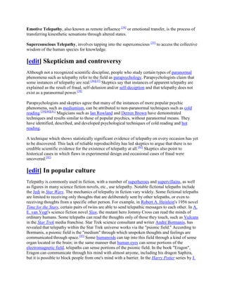 Telepathy | DOCX