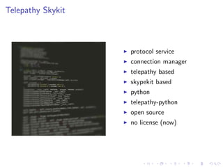 Telepathy Skykit | PDF