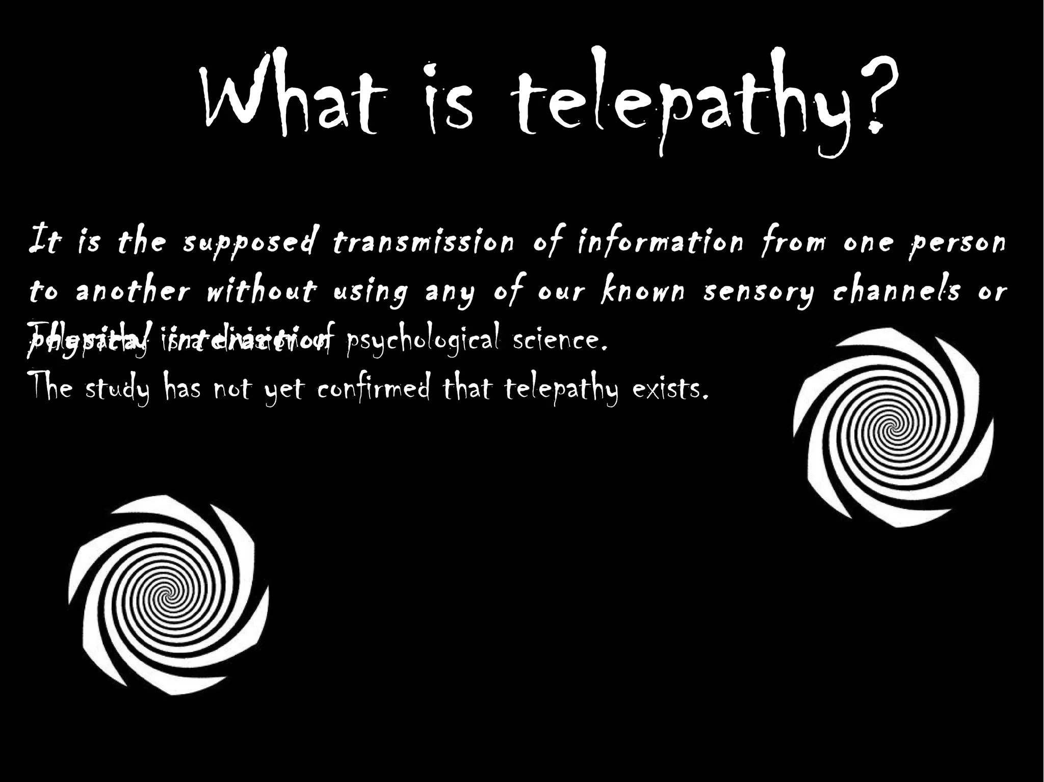Telepathy | PPT