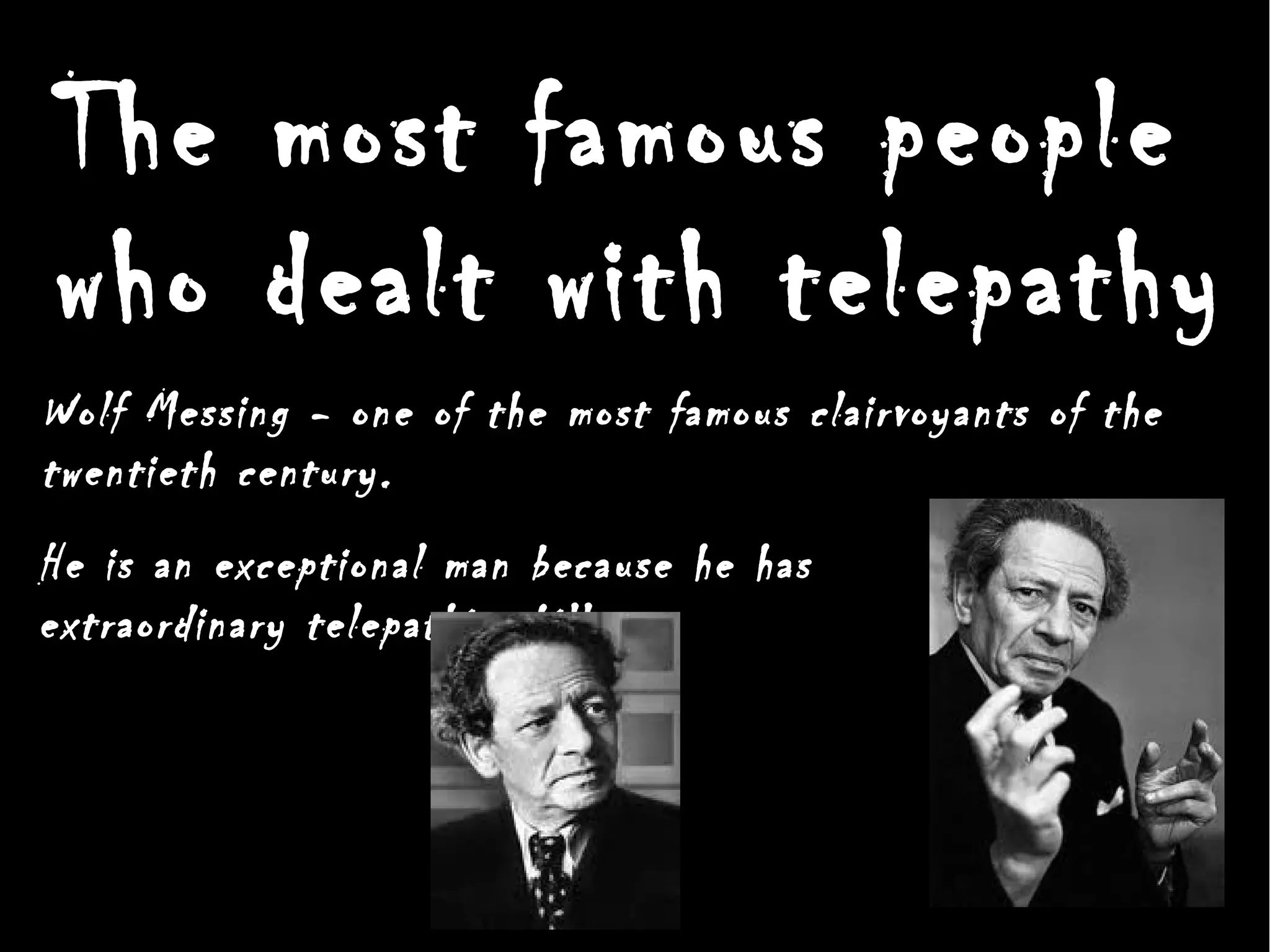 Telepathy | PPT