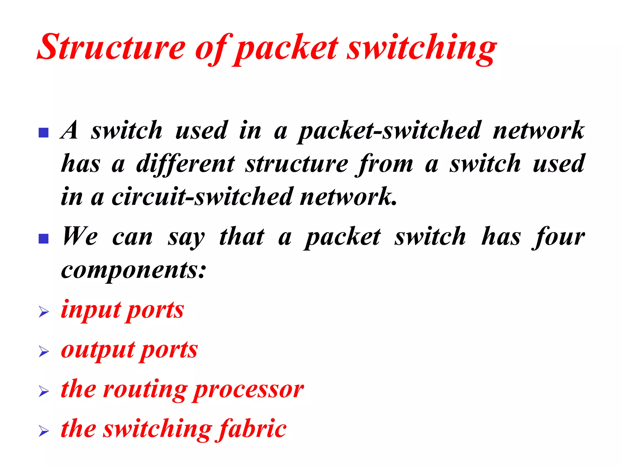 Structure of a Switch | PDF