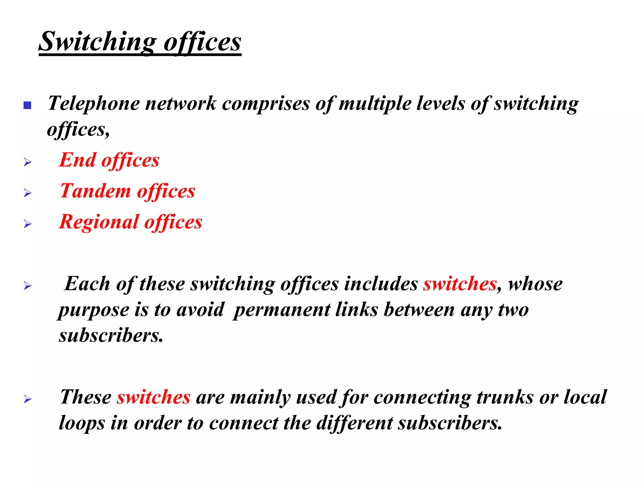 Structure of a Switch | PDF