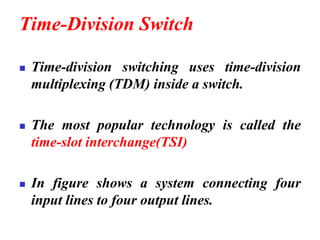 Structure of a Switch | PDF