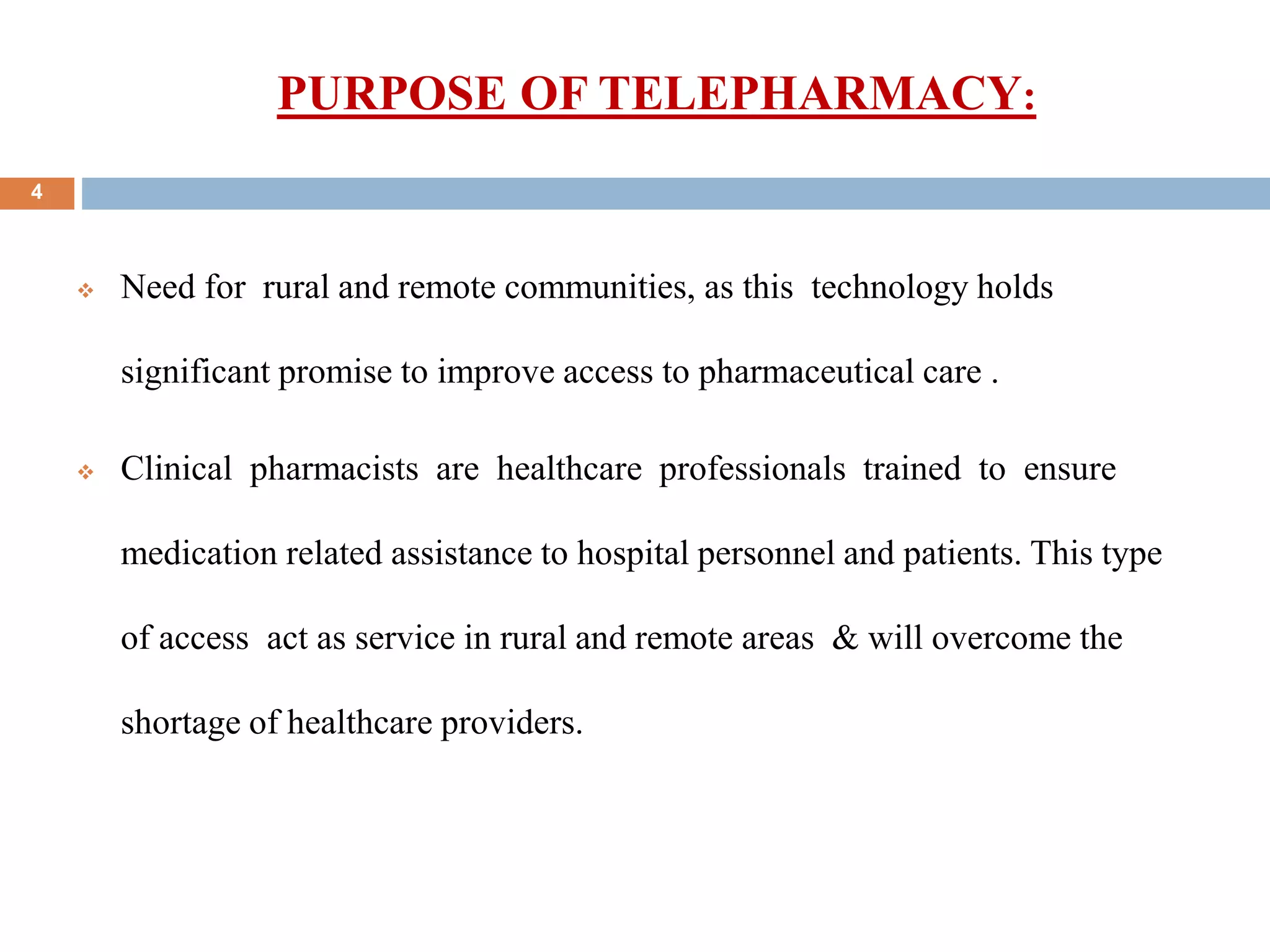 TELEPHARMACY | PPTX