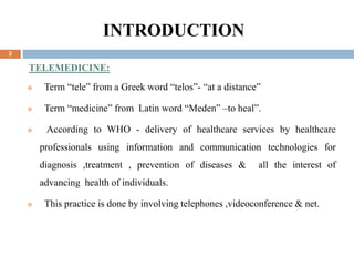 TELEPHARMACY | PPTX