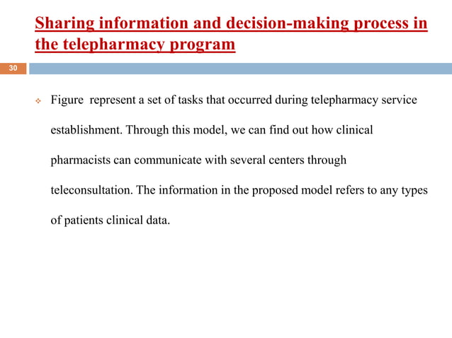 TELEPHARMACY | PPTX | Infectious Diseases | Diseases and Conditions