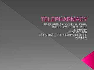 TELEPHARMACY | PPSX