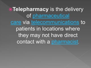 TELEPHARMACY | PPSX