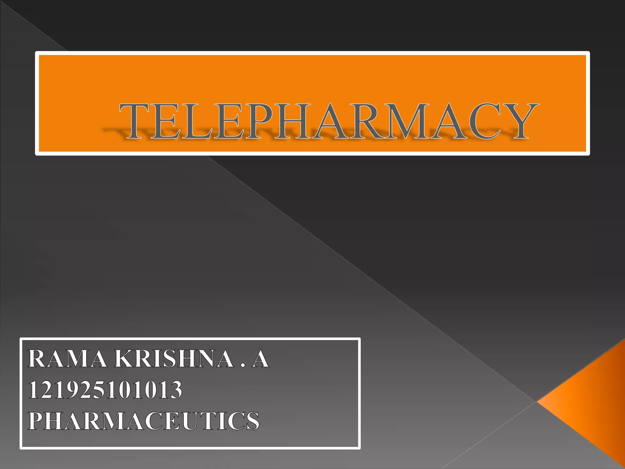 Telepharmacy | PPT