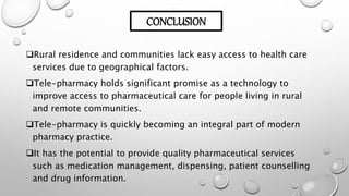 Telepharmacy | PPTX