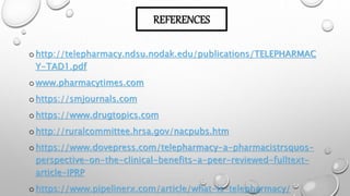 Telepharmacy | PPTX