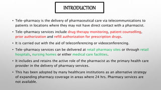 Telepharmacy | PPTX