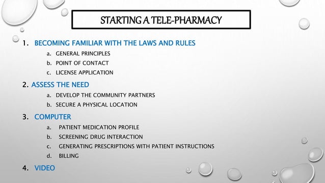 Telepharmacy | PPTX