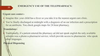 Telepharmacy | PPTX