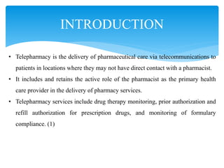 Telepharmacy | PPTX