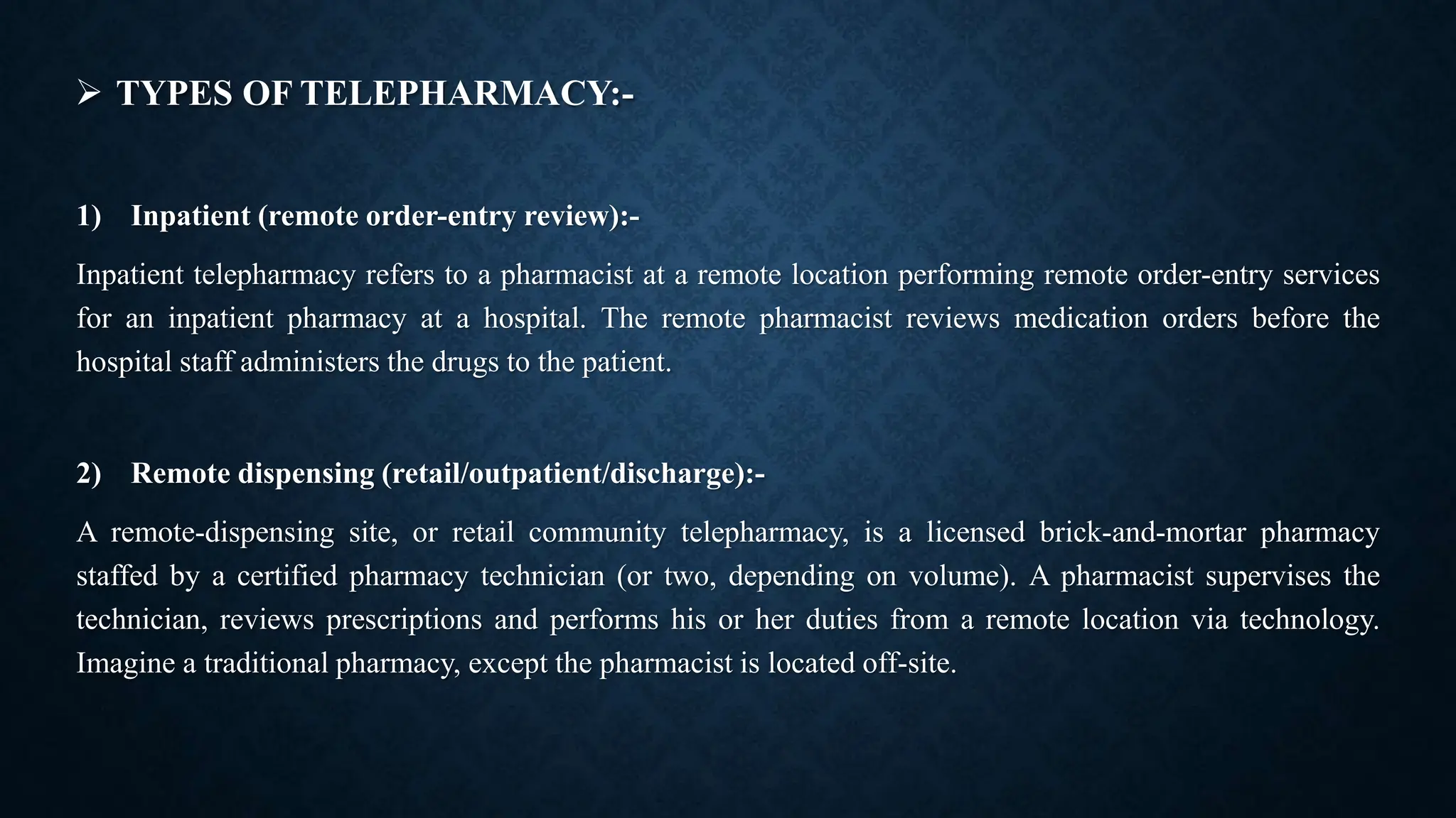 Telepharmacy By Nikita Sahu (P'ceutics).pptx