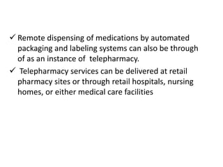 Telepharmacy | PPTX