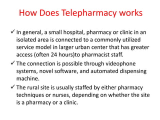 Telepharmacy | PPTX