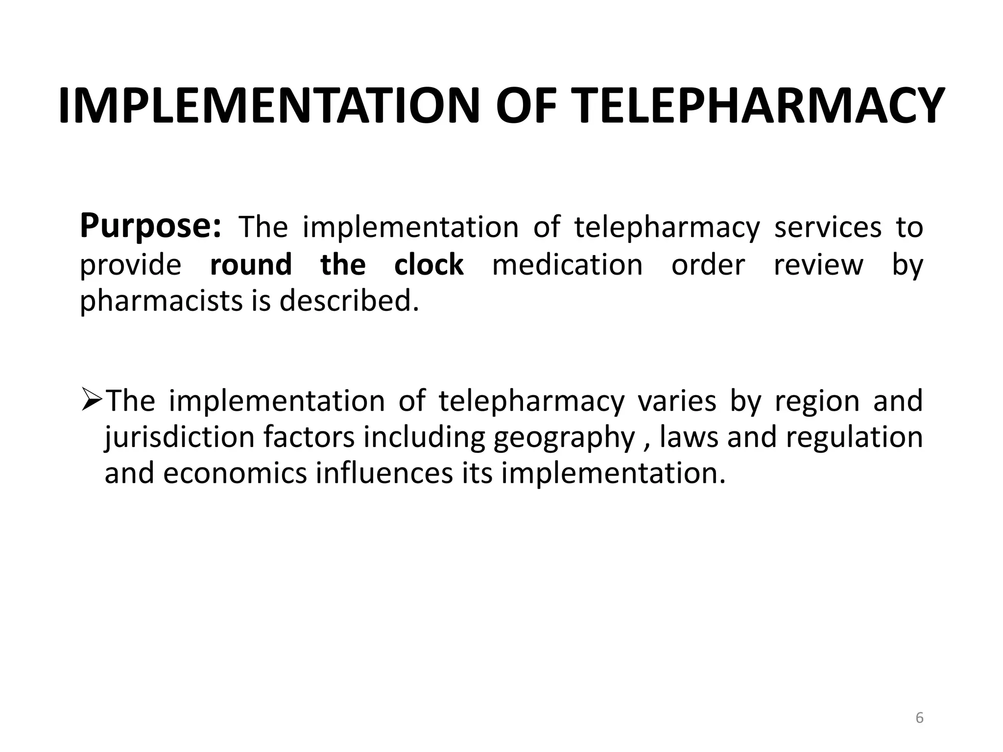 Telepharmacy slideshare Shubham Kanaujiya | PPTX