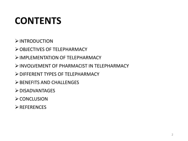 Telepharmacy slideshare Shubham Kanaujiya | PPT