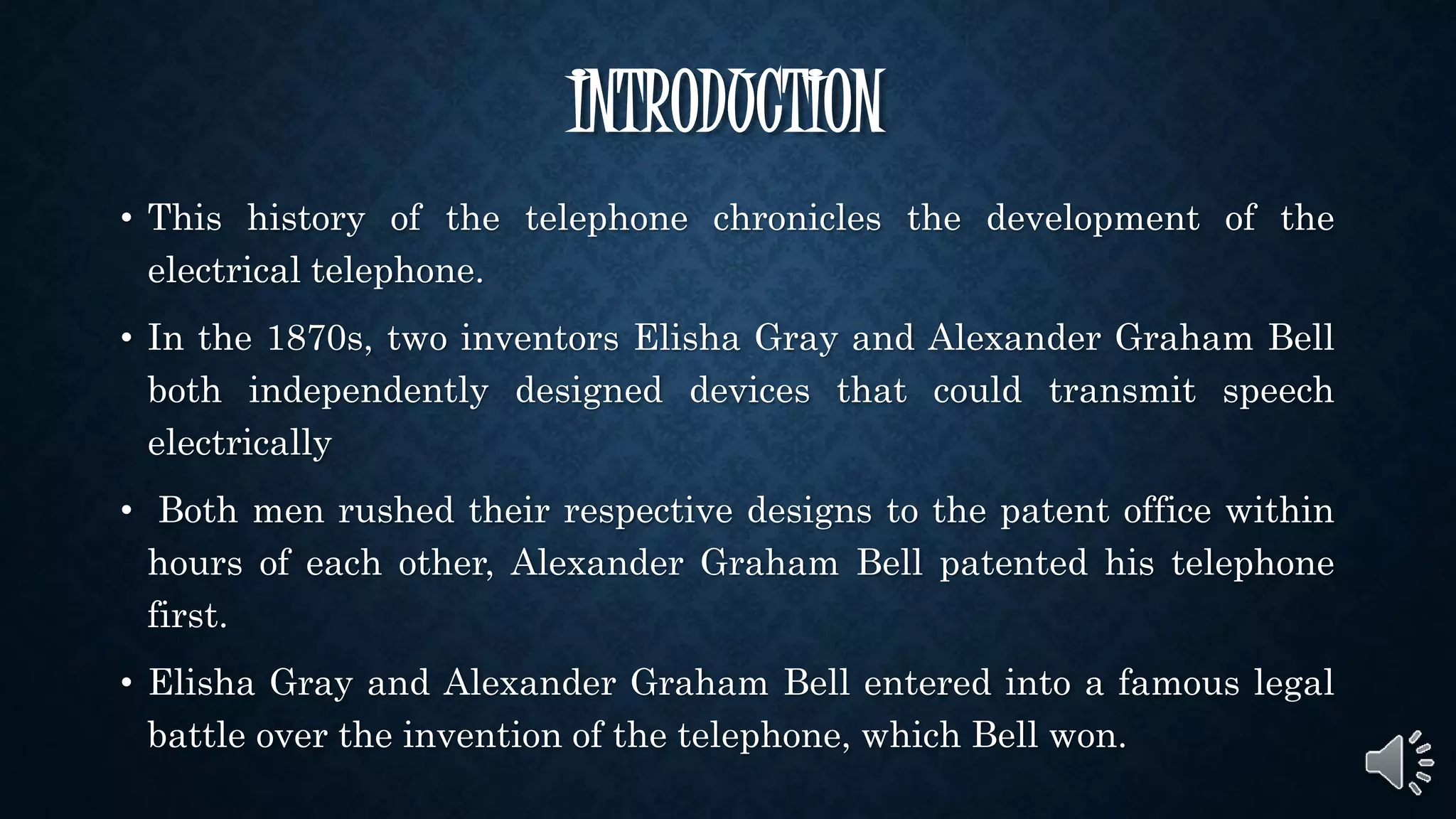 History of Telephone | PPTX