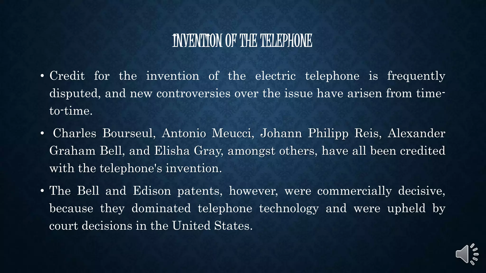 History of Telephone | PPTX
