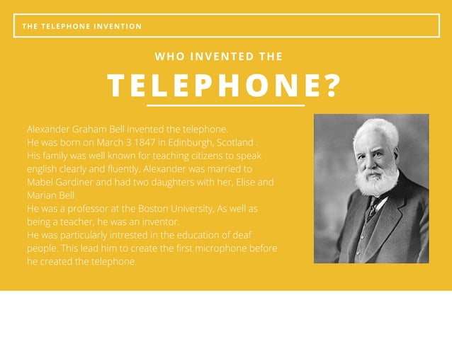 Telephone Invention | PDF
