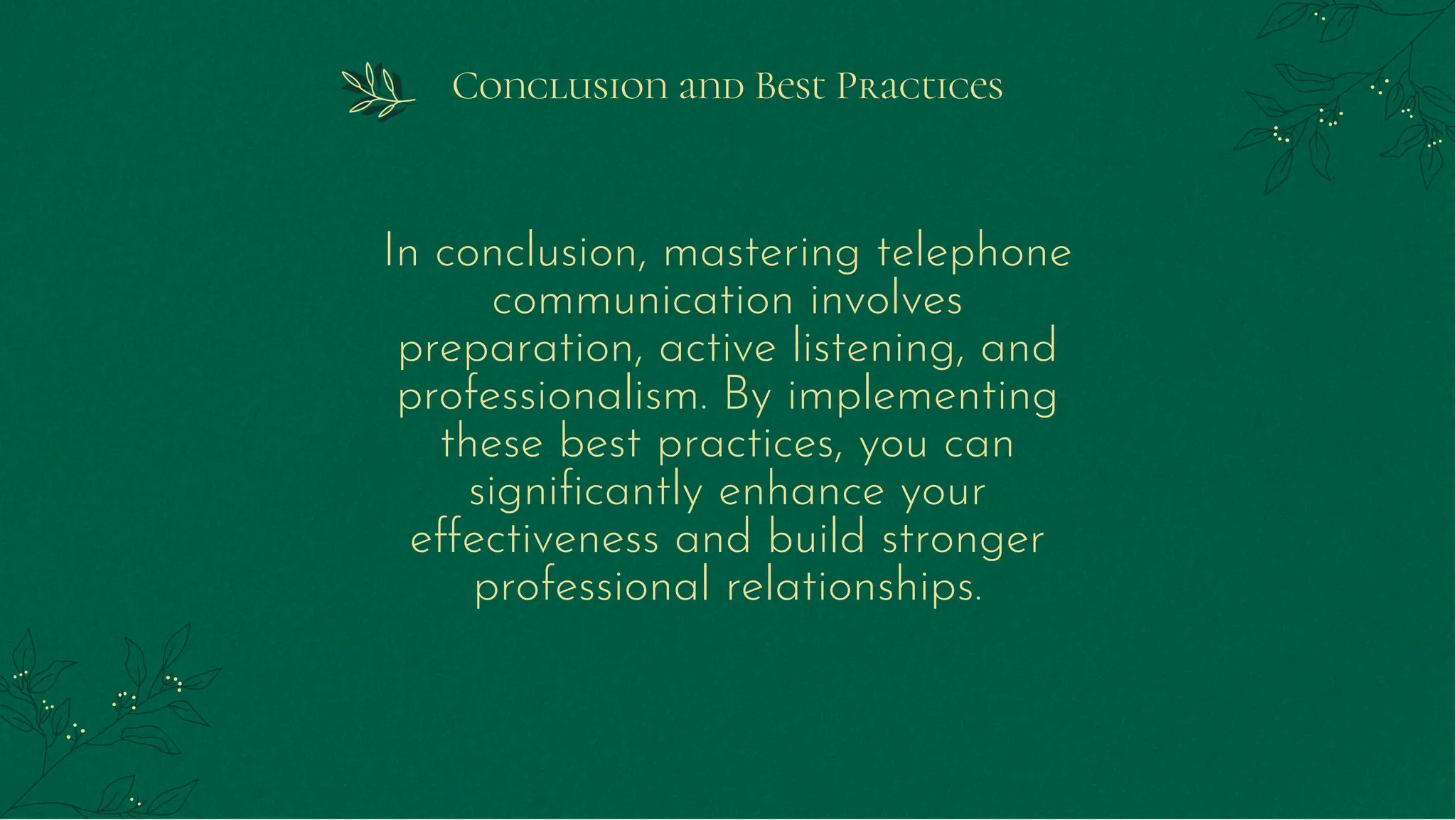 Telephone-communication- speaking and writing | PDF