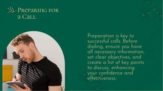 Telephone-communication- speaking and writing | PDF