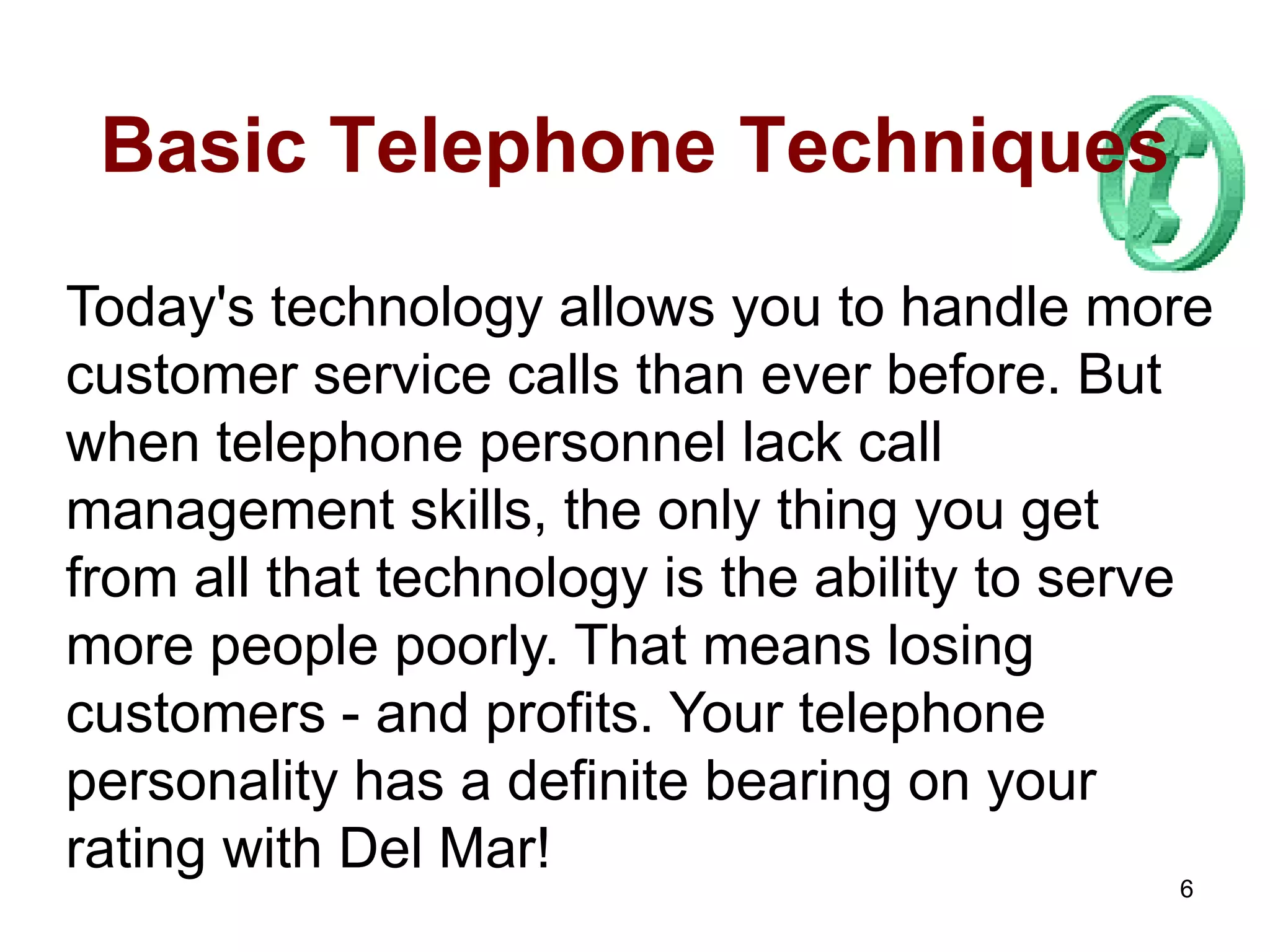 TELEPHONE-TECHNIQUES.ppsx