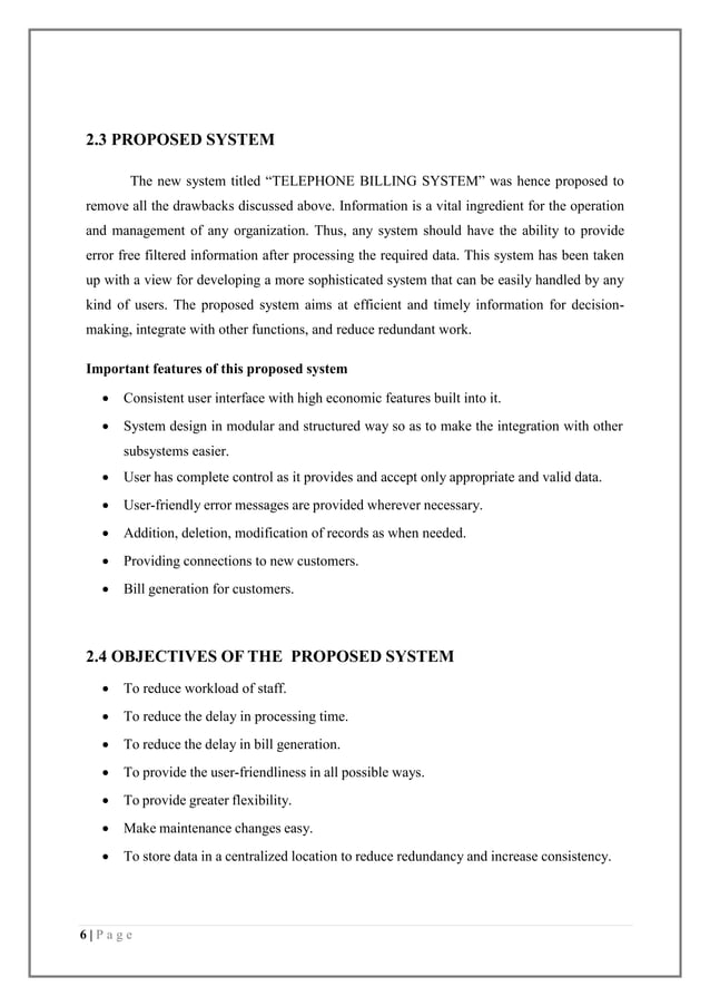 Telephone billing system project report project.pdf