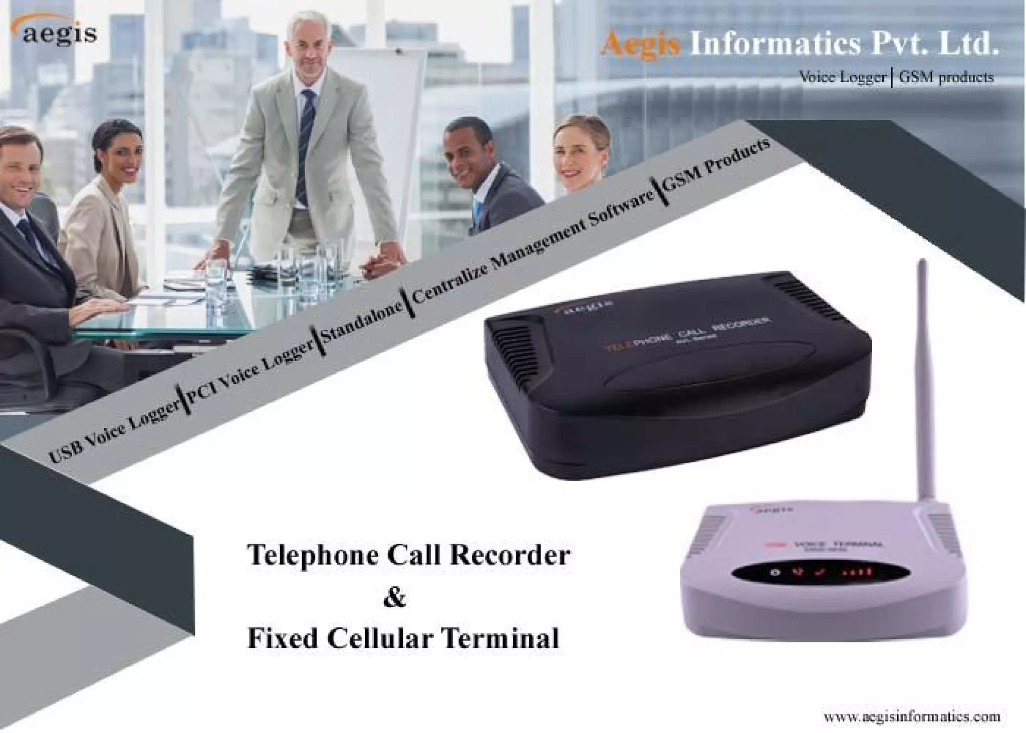 Telephone Call Monitoring Software - Aegis Informatics Pvt. Ltd. | PPT