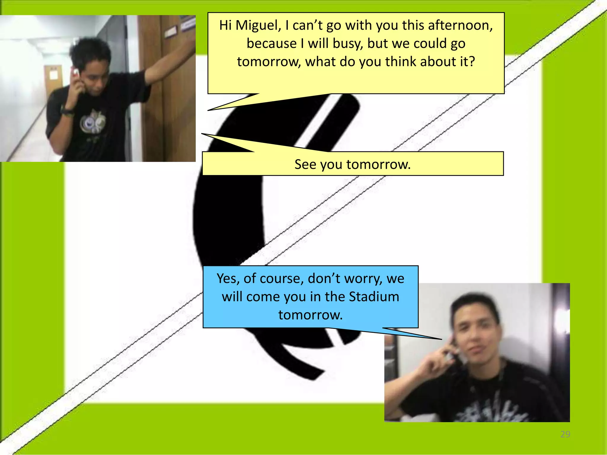 Telephone conversation | PPTX