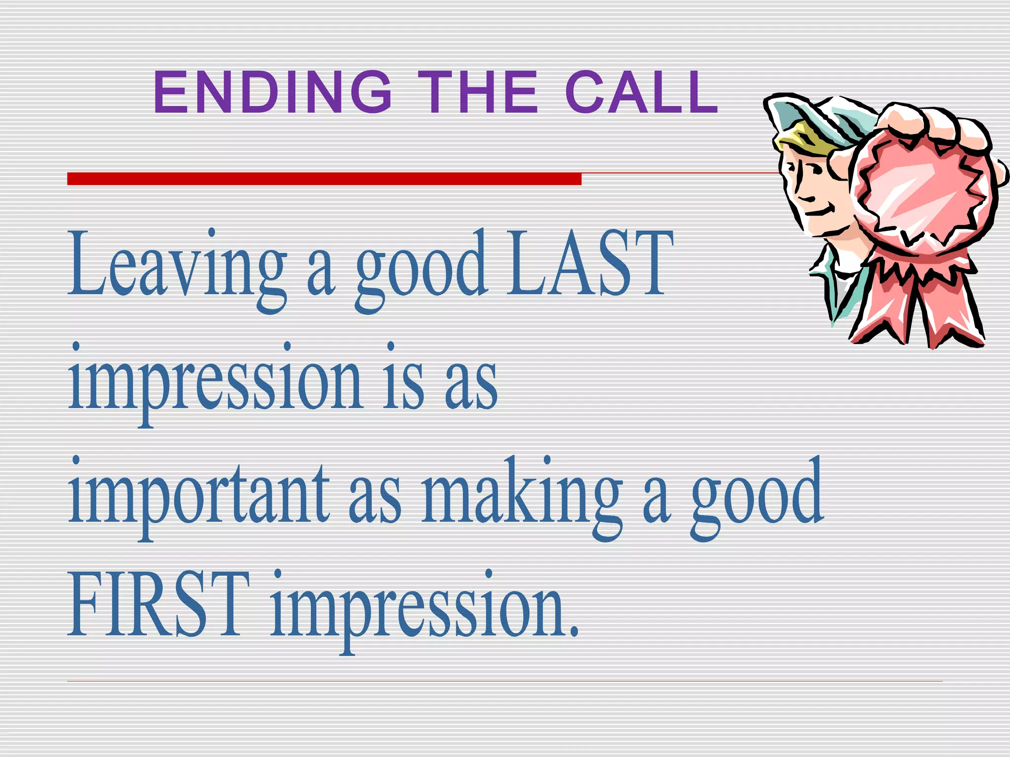 Telephone courtesy for hospitality industry: Share by Saeful Anwar | PPT