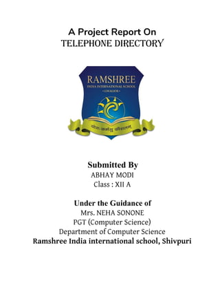 Telephonedirectory (1) | PDF