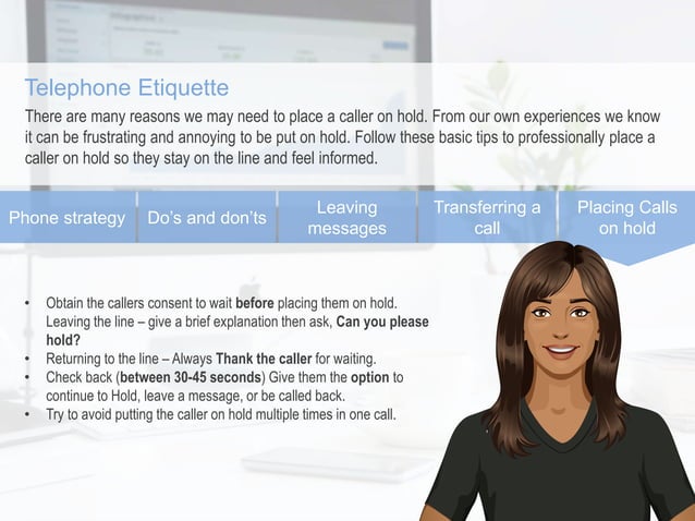 Telephone Etiquette | PPSX