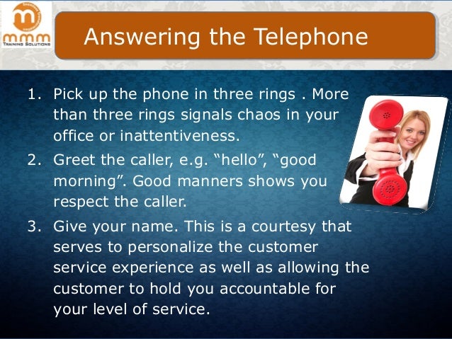 Telephone Etiquette for Professionals at Workplace