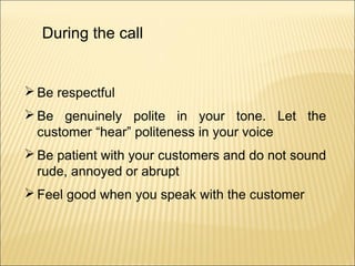 Telephone etiquette | PPT