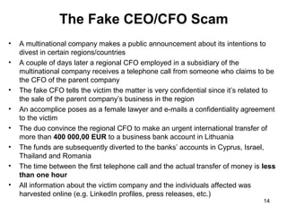 Telephone fraud PPT for Fraud Conference at Portsmouth University, 2014 ...