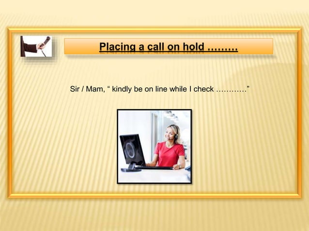 Telephone Handling | PPSX