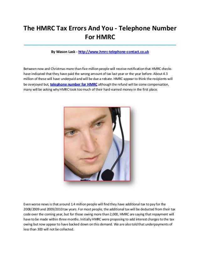 Telephone Number For Hmrc telephone-number-for-hmrc