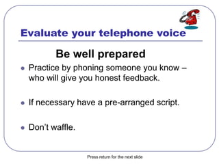 TELEPHONE SKILLS.ppt