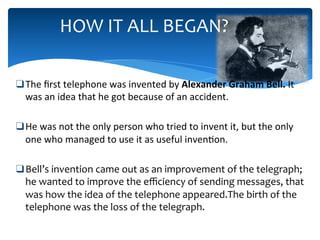 EVOLUTION OF THE PHONES | PDF | Smartphones | Consumer Electronics