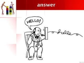 Telephone terms | PPTX