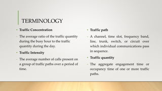 Telephone Traffic Engineering Online Lec | PPTX