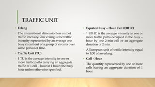 Telephone Traffic Engineering Online Lec | PPTX | Computer Networking ...