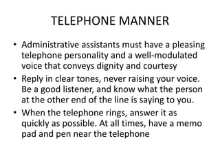 Telephone usage | PPTX
