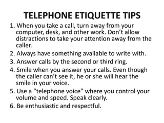 Telephone usage | PPT