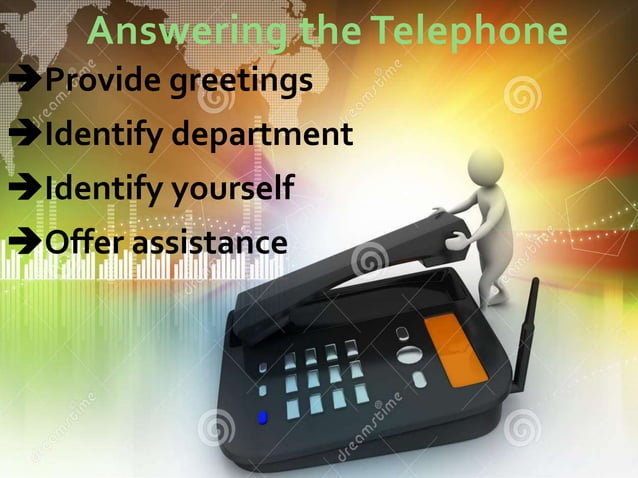 Telephonic communication | PPT