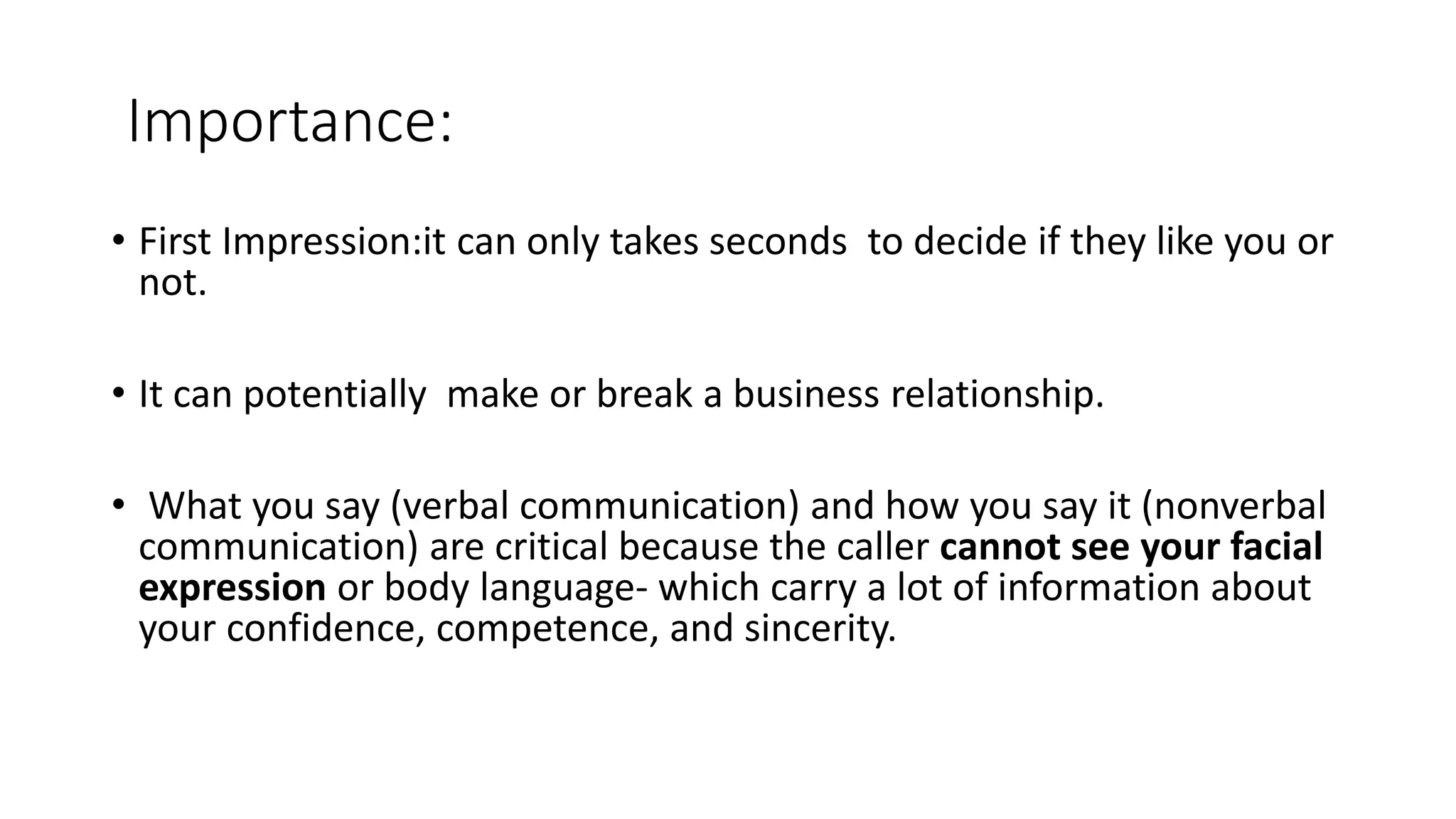 Telephonic etiquette | PPT